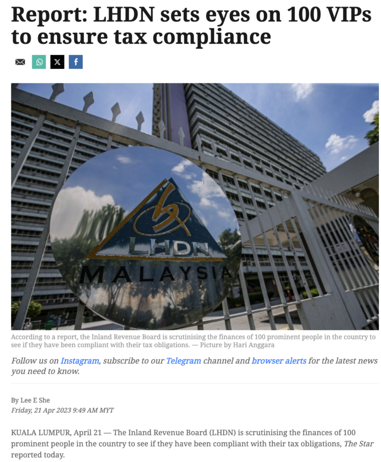 Tax Audit by Lembaga Hasil dalam Negeri (LHDN) | Dylan Chong & Co